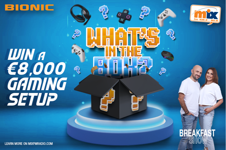Guess What's in the Box and win a €8.000 Gaming Setup from Bionic! - Mix FM Radio Cyprus